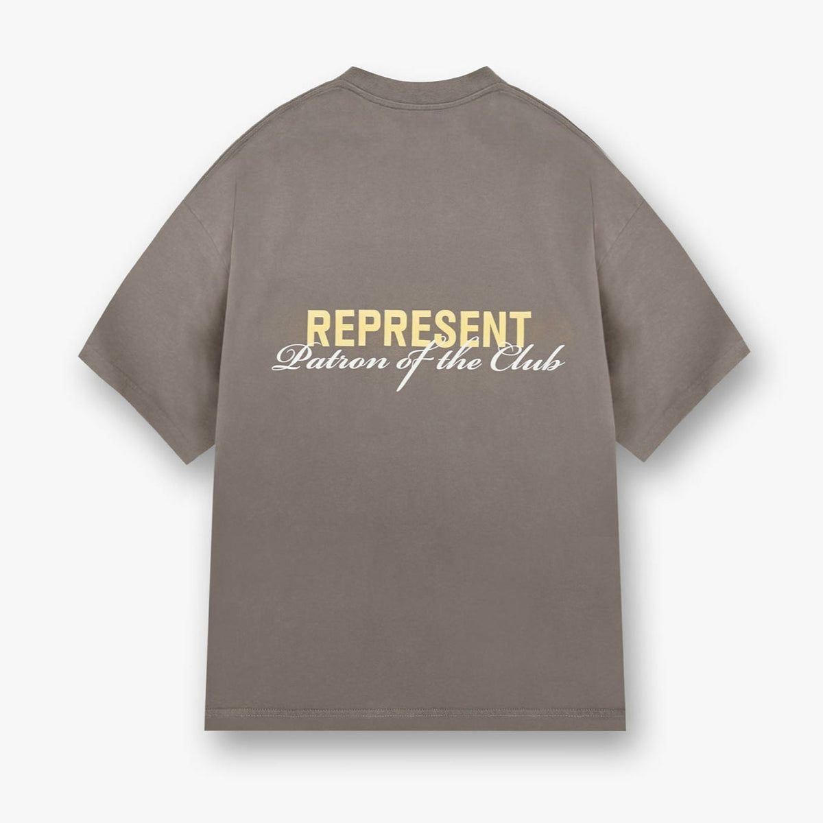 Represent Patron Of The Club Tee Washed Olive - | ORIGINALFOOK