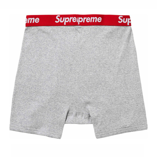 Supreme X Hanes Boxer Briefs Grey (Pack of 2) | ORIGINALFOOK