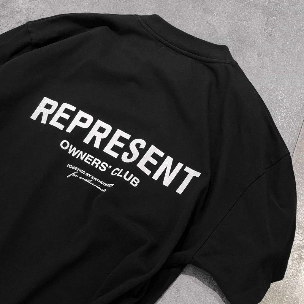 Represent Owners Club Logo Tee Black | ORIGINALFOOK