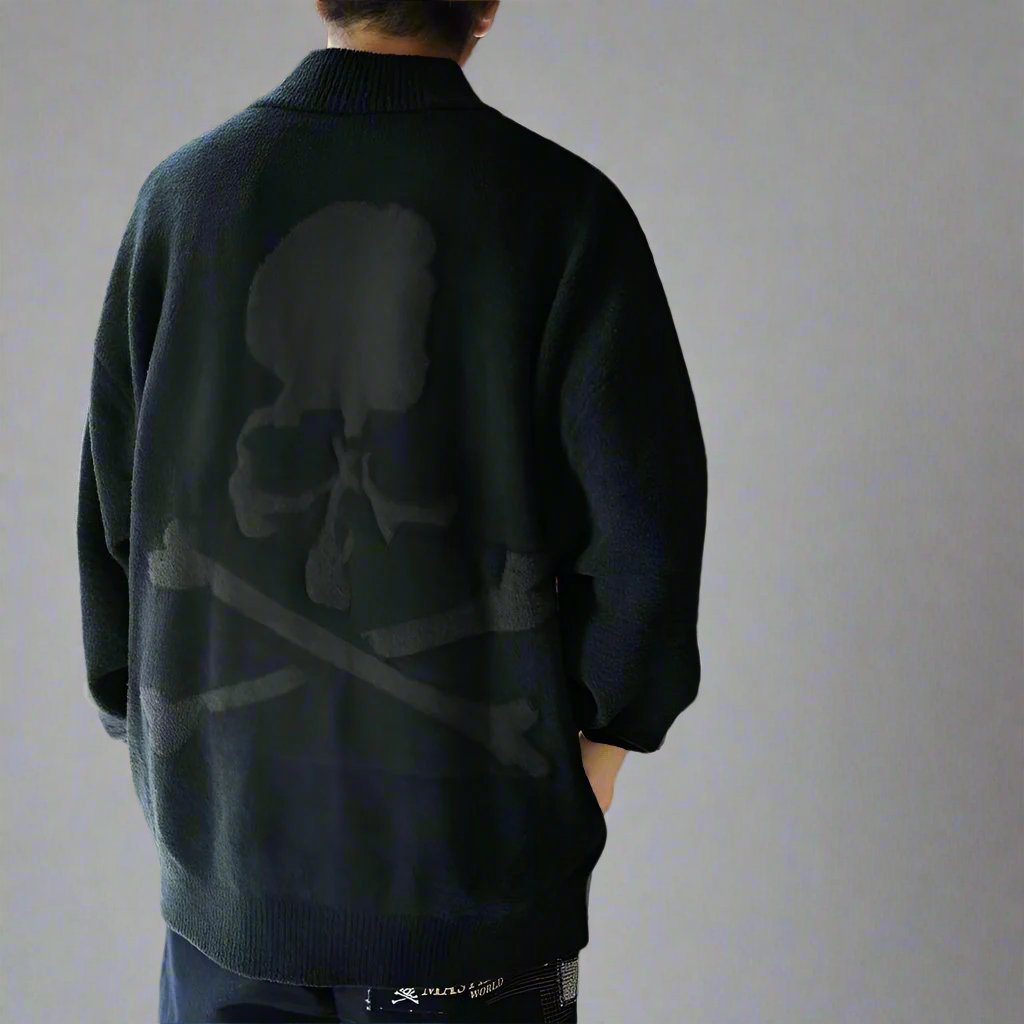 Mastermind World Lounge Full Zip Track Jacket Black - | ORIGINALFOOK