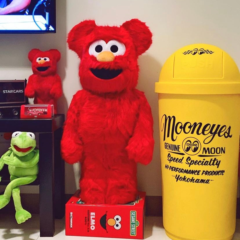 MEDICOM BEARBRICK ELMO V2 1000% | ORIGINALFOOK